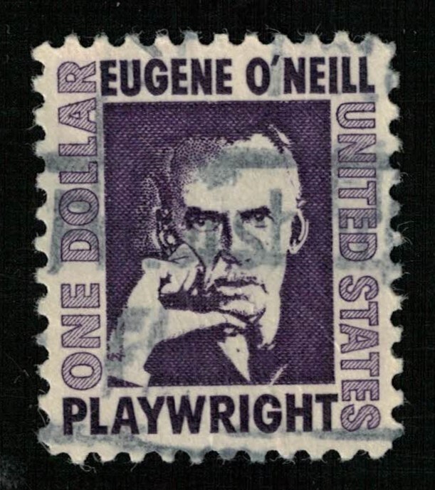 Eugene O`Neill, USA Playwright One Dollar, $1 (TS-495) | United States ...