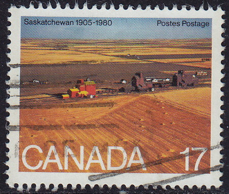 Canada - 1980 - Scott #863 - used - Saskatchewan | Canada, General ...