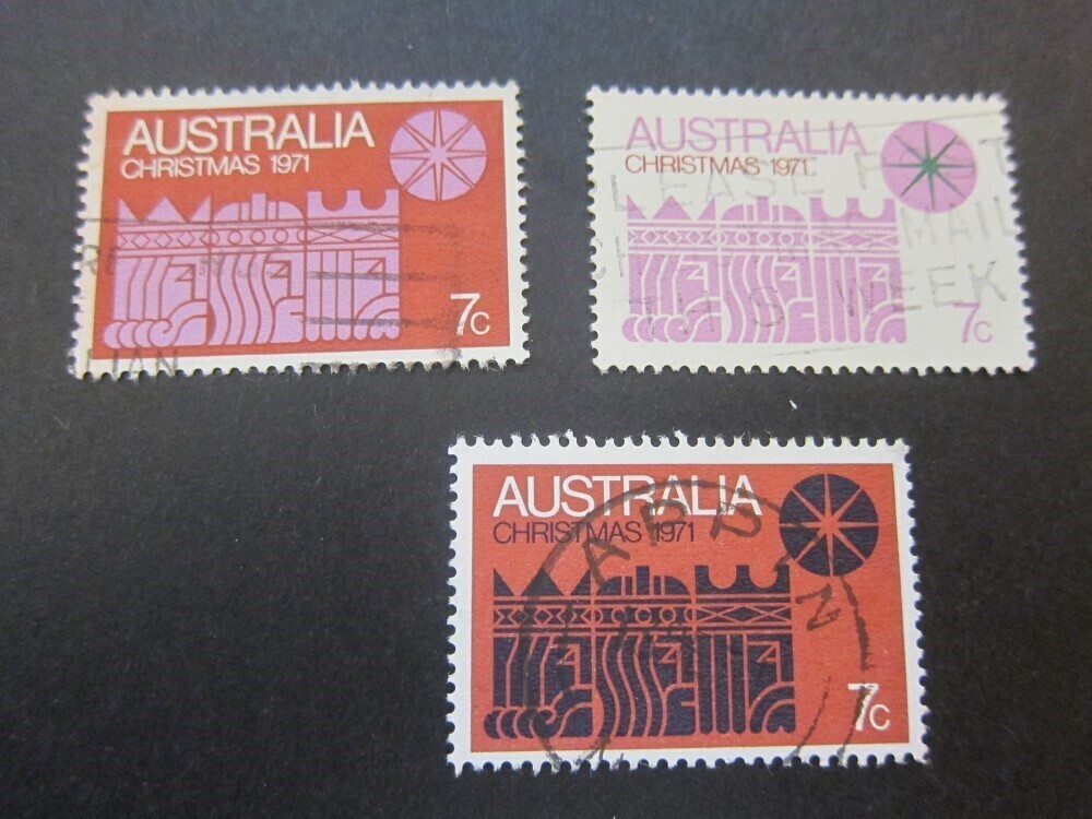 Australia 1971 Sc 508b,d,e FU | Australia & Oceania - Australia ...