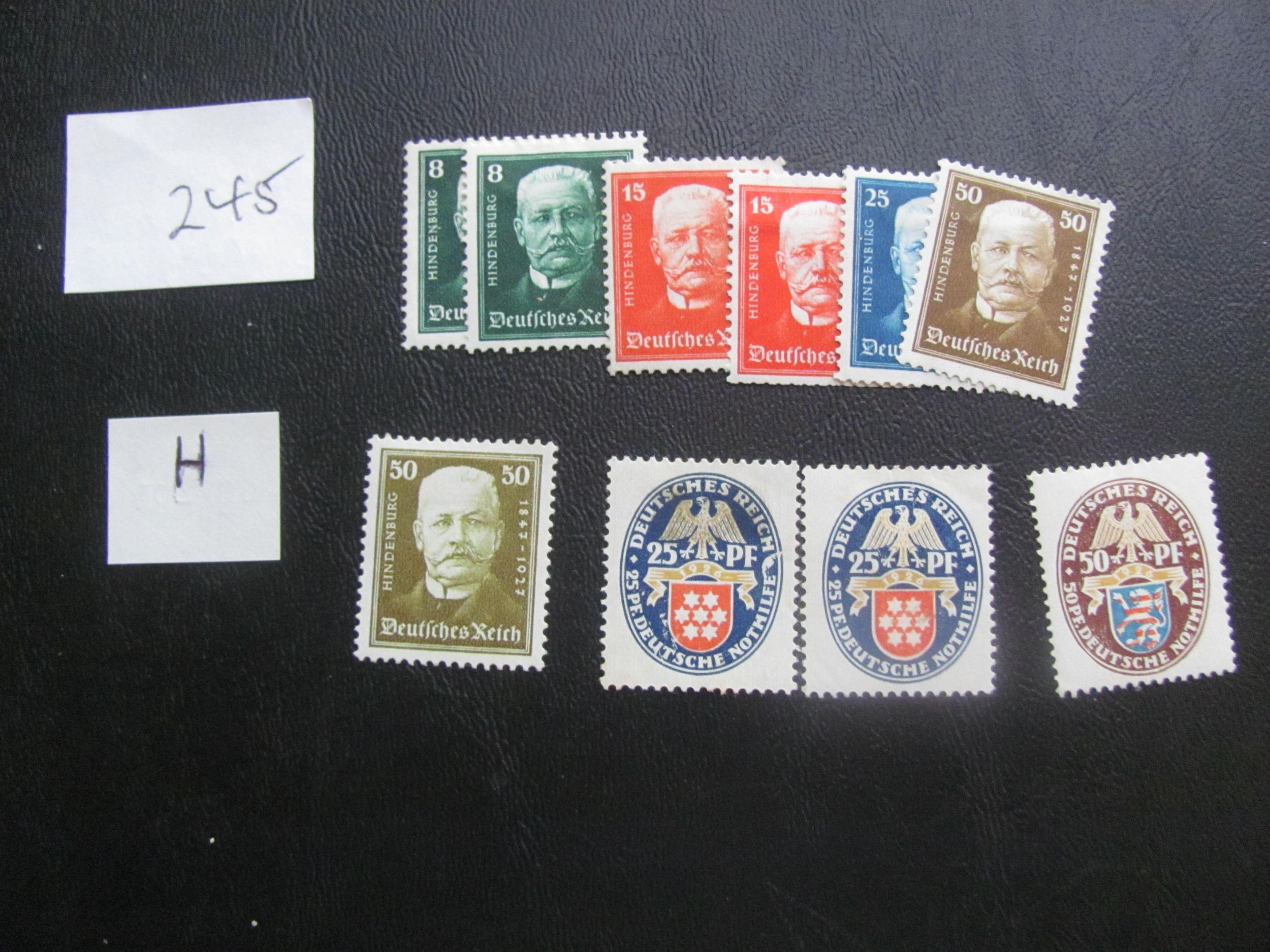 Germany 1926-27 Hinged LOT (245) | Europe - Germany & Colonies ...