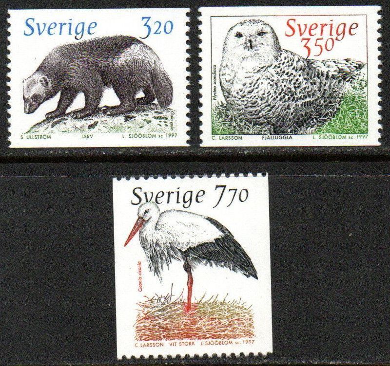 Sweden Sc #2207-2209 MNH | Europe - Sweden, General Issue Stamp / HipStamp