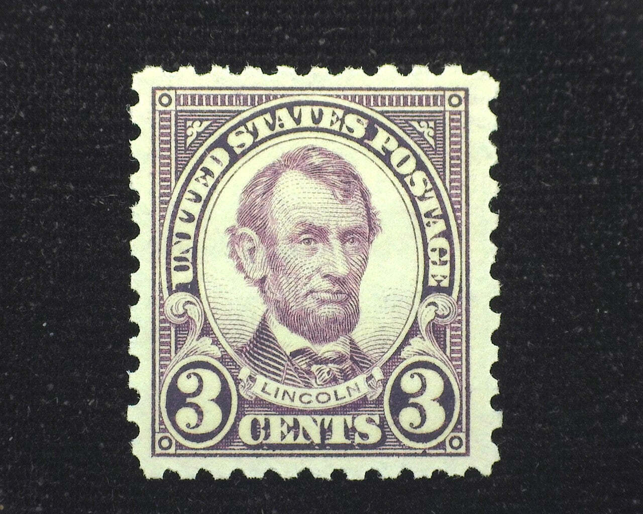 HS&C: Scott #584 Remarkable "Jumbo" for a rotary. A gem! Mint Xf NH US ...