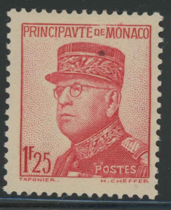 Monaco 156 thin * mint HR (2208 652) | Europe - Monaco, General Issue ...