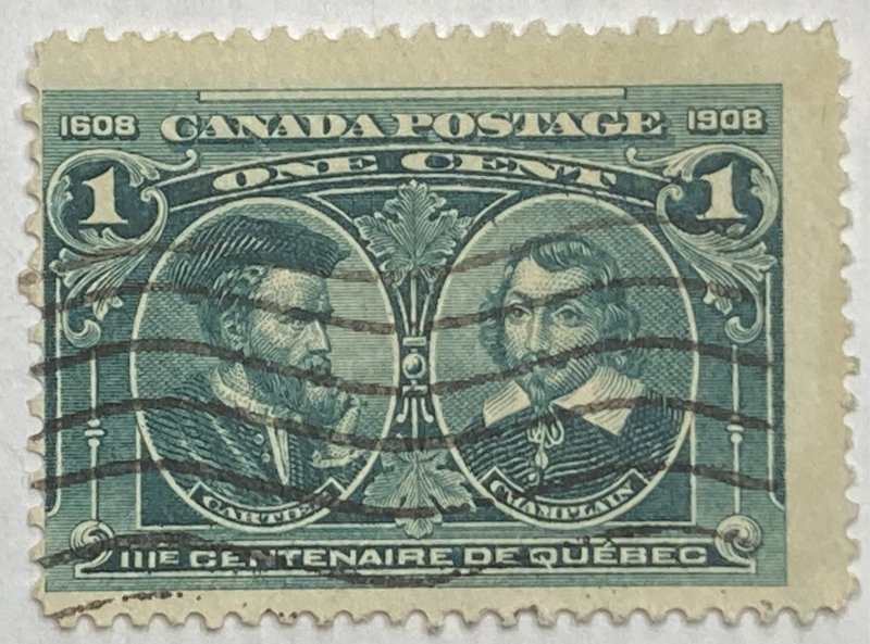 CANADA 1908 #97 Quebec Tercentenary Issue - Used | Canada, General ...