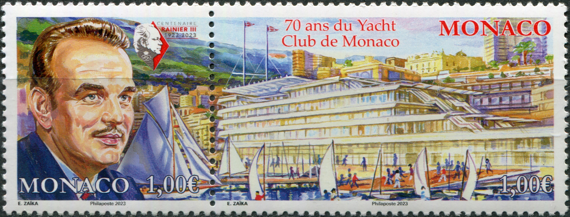 Monaco. 2023. 70th Anniversary of the Yacht Club de Monaco founded by ...