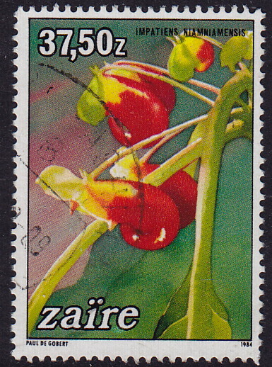 Zaire - 1984 - Scott #1152 - used - Flower | Africa - Zaire, General ...