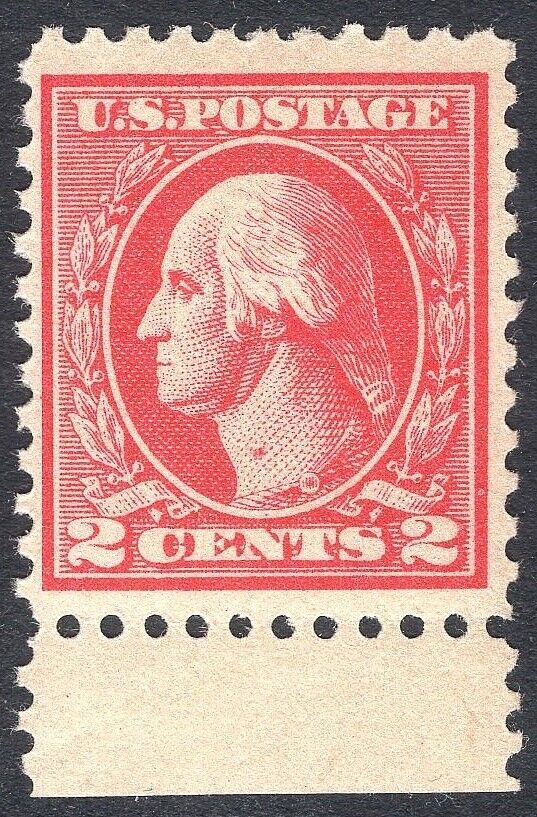 #527 VF MNH OG-2c Washington NICE OFFSET printing -TYPE V Selvage ...