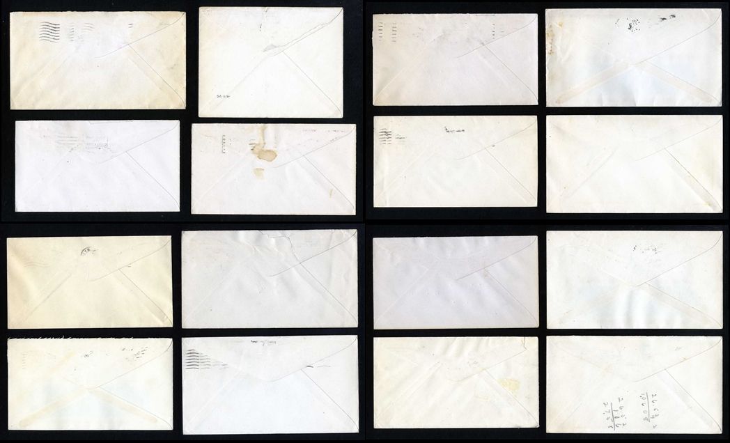 Lot of 32 Advertising/Corner Card Postal Stationary covers dated 1920s ...