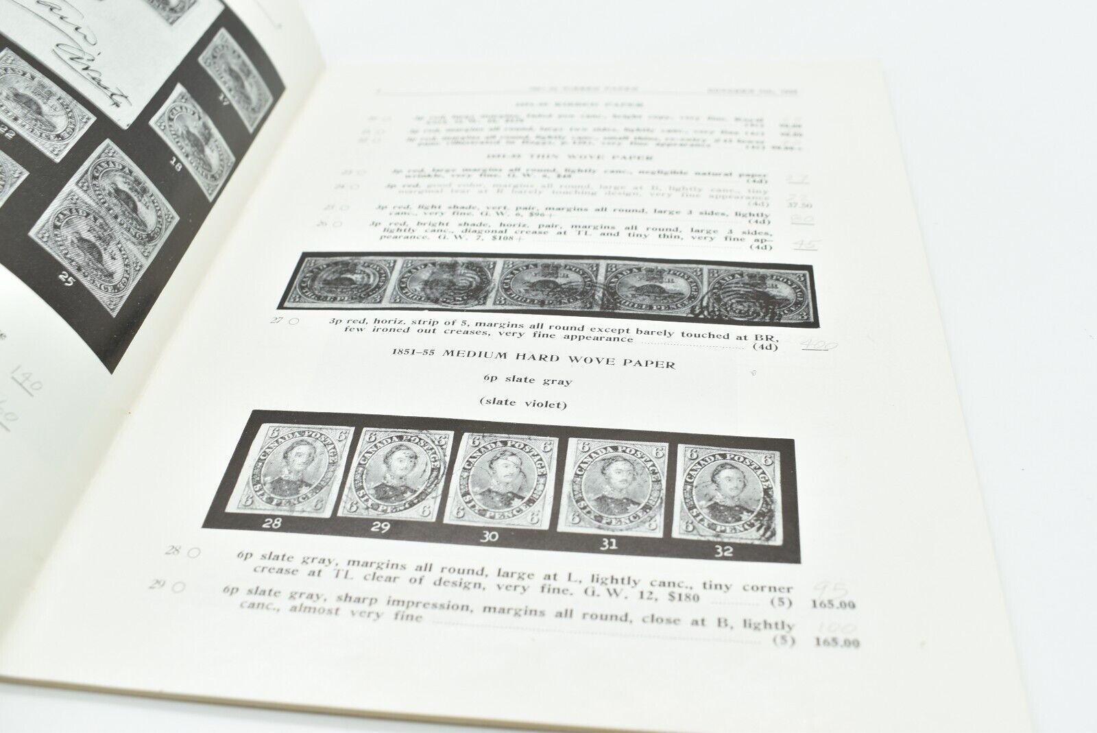 Carey Fox Sale Catalogues, CANADA & MARITIME PROVINCES, Harmer, 1968 ...