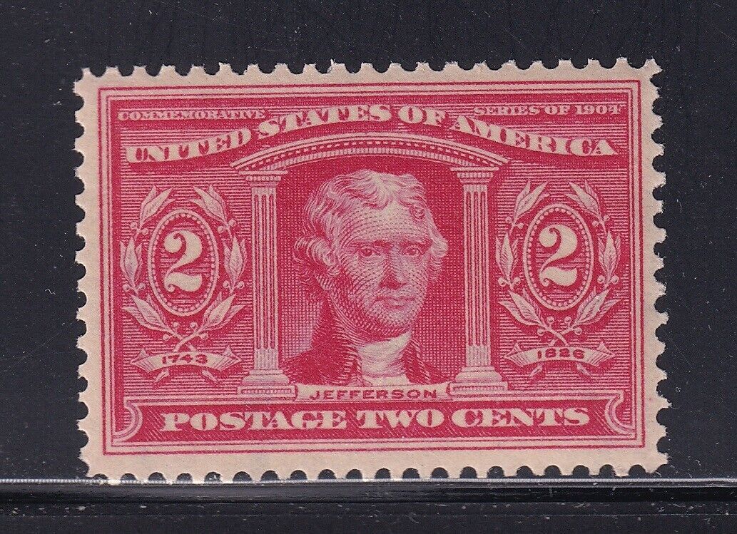 324 VF-XF OG mint never hinged with nice color cv $ 60 ! see pic ...