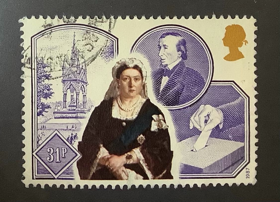 Great Britain 1987 Scott 1190 used - 31p, Accession of Queen Victoria ...