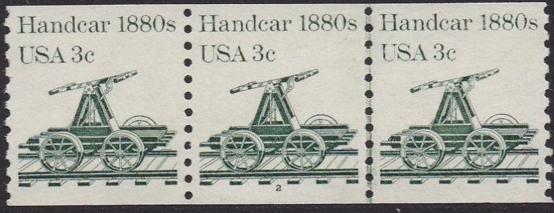 1898 Handcar PNC Plate #2 MNH | United States, General Issue Stamp ...