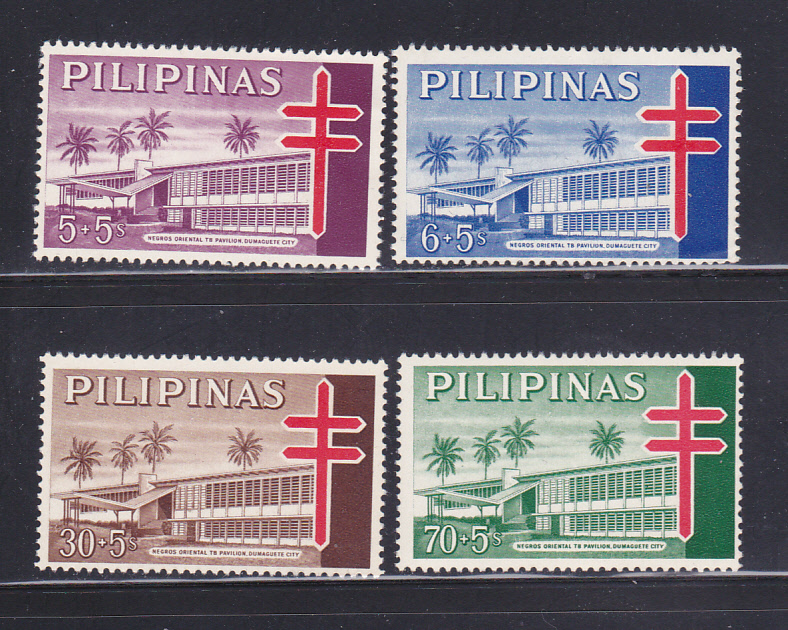Philippines B26-B29 Set MH Tuberculosis (B) | Asia - Philippines, Semi ...