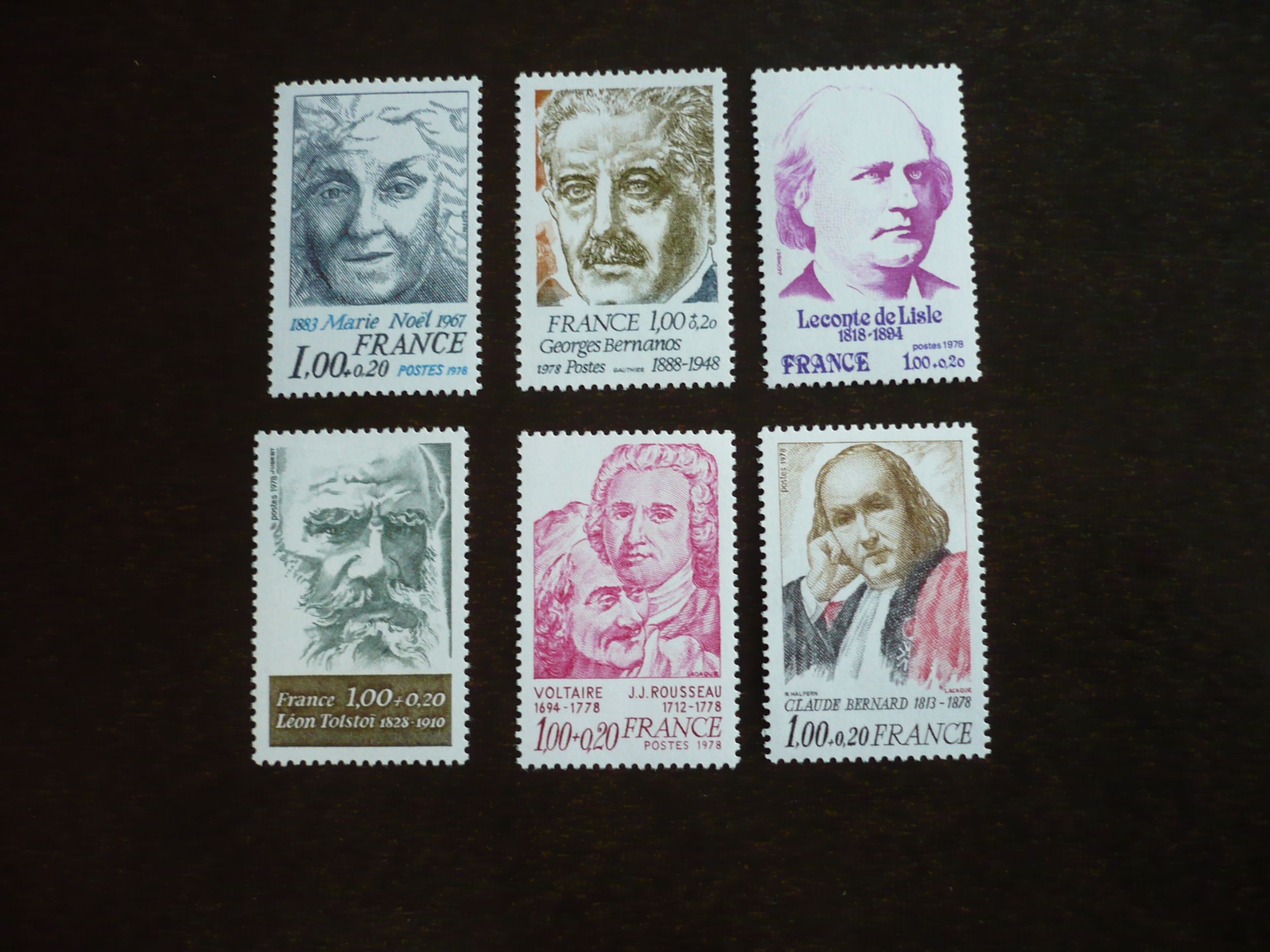Stamps - France - Scott# B505-B510 - Mint Never Hinged Set of 6 Stamps ...
