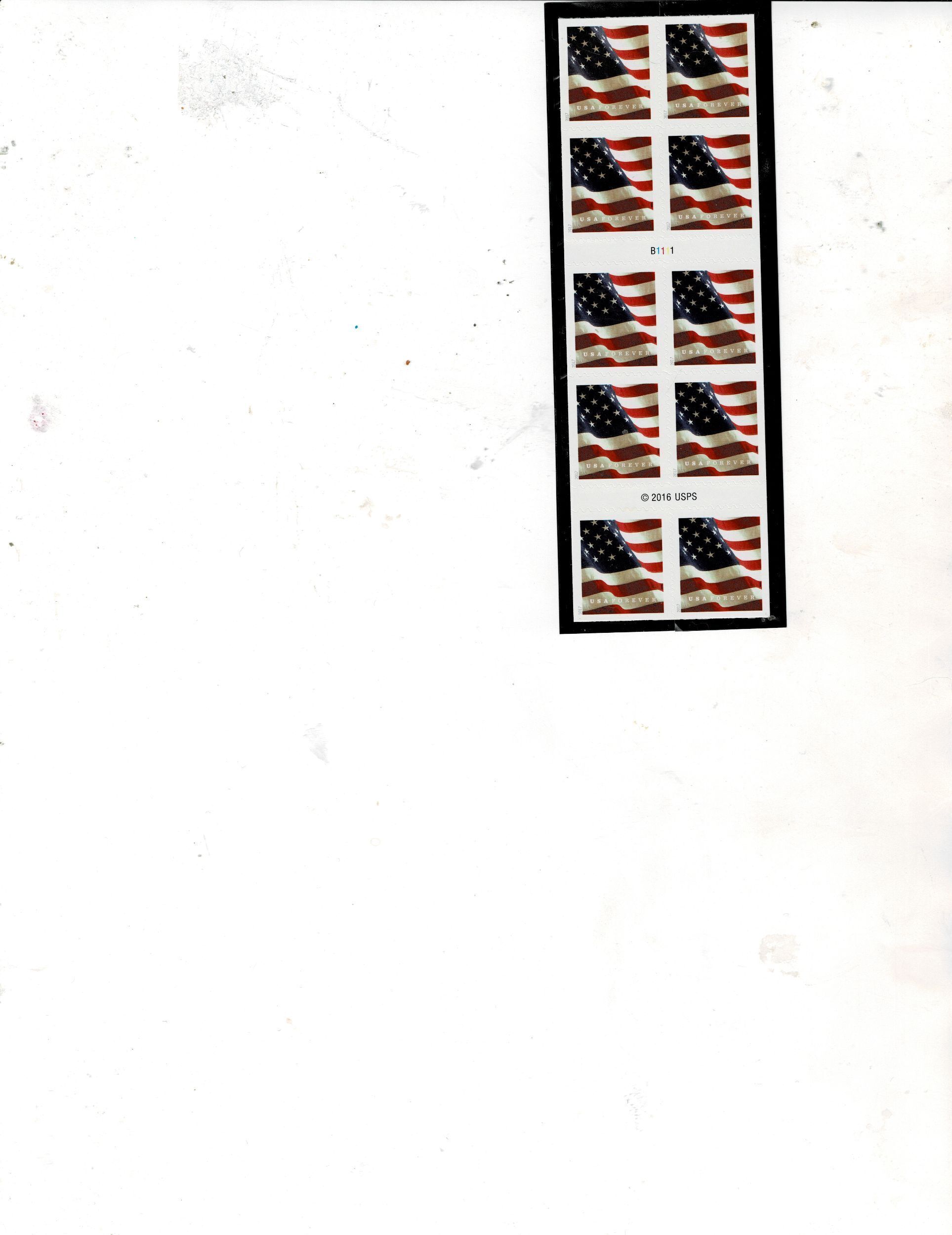 Flag Forever US Postage Booklet of 10 stamps #5160a B1111 VF MNH ...