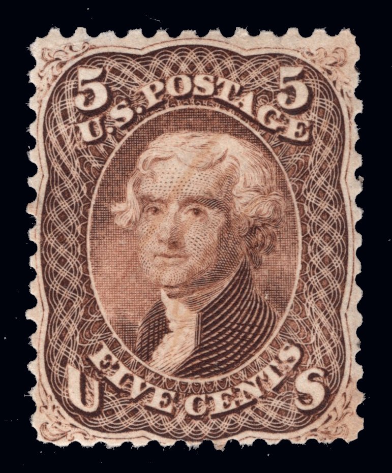 US Stamps # 76 Mint OG LH $1,400 LOT #6219 | United States, General ...