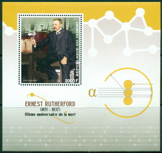 2017 80th death anniversary Ernest Rutherford #1 atomic physics ...