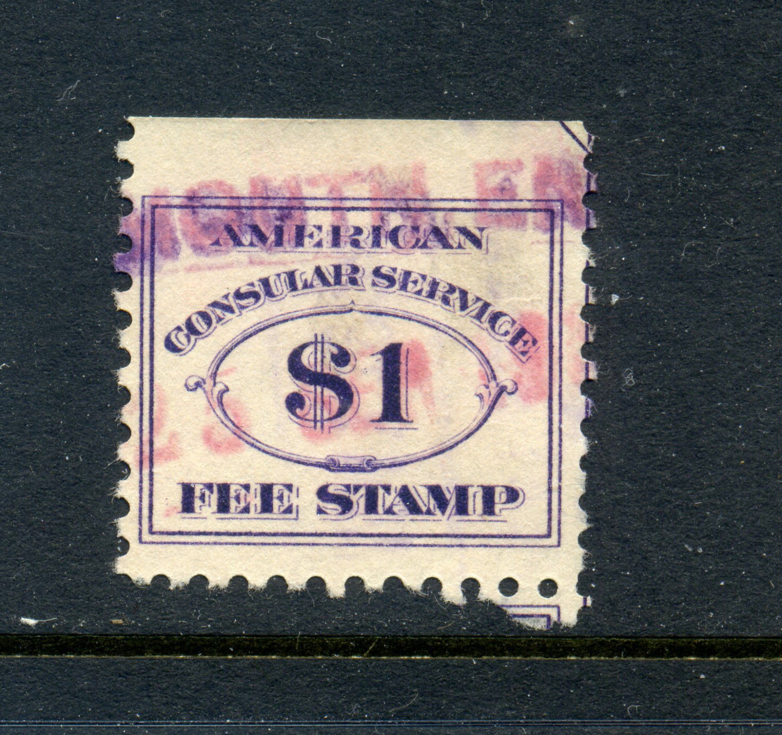 Scott #RK10 Perf 10 Consular Service Fee Revenue Stamp (Stock #RK10-4 ...