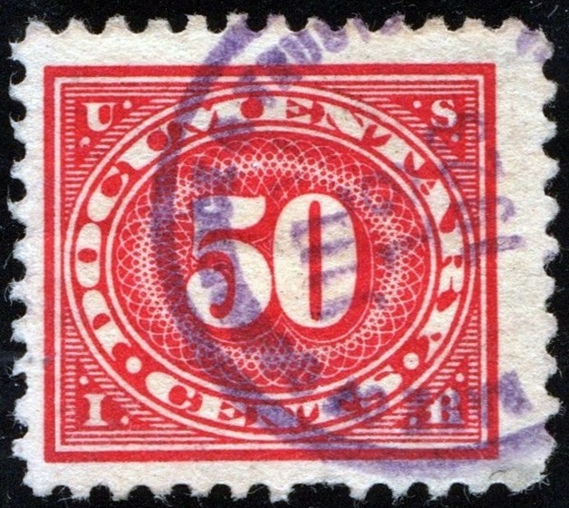 R238 50¢ Documentary Stamp (1917) Used | United States, Revenues Stamp ...
