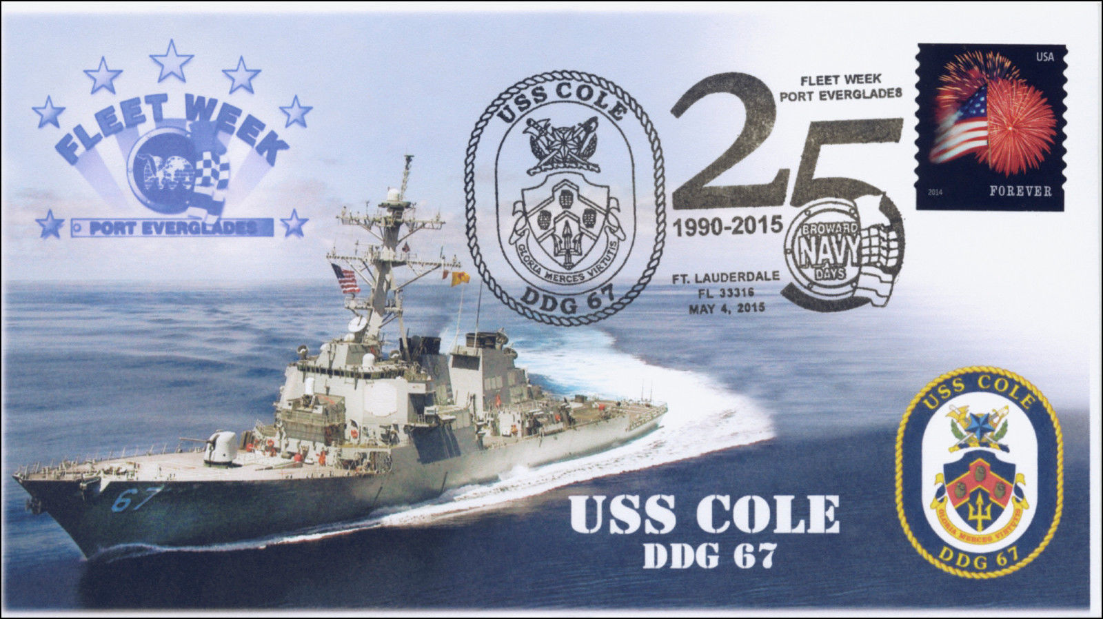 2015, USS Cole, Naval, DDG 60, Pictorial, event, 25 Year, 15-145 ...