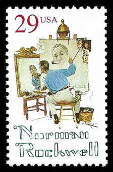 PCBstamps US #2839 29c Norman Rockwell, MNH, (17) | United States ...