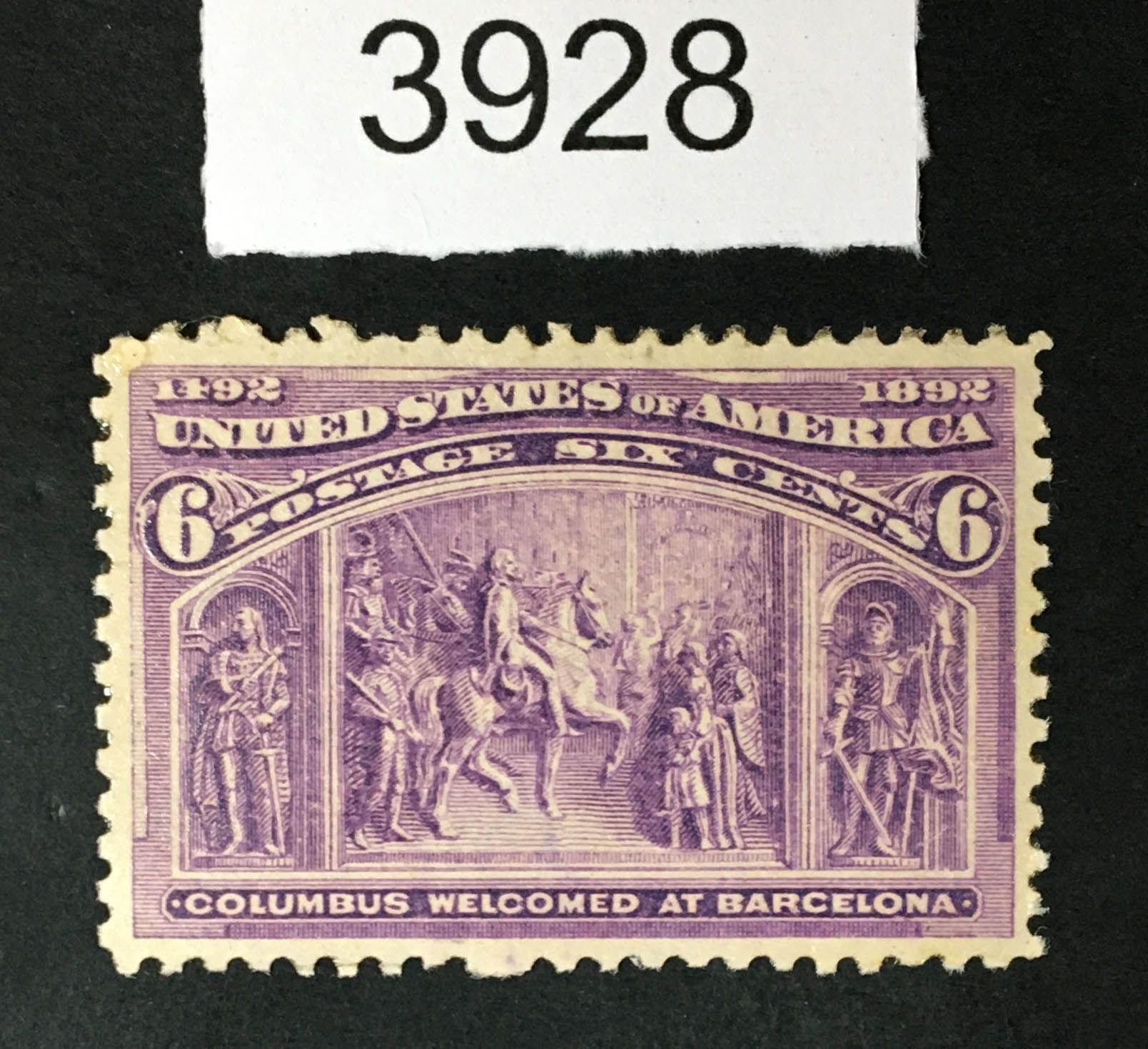 US Stamps # 235 Mint OG H LOT #3928 | United States, General Issue ...