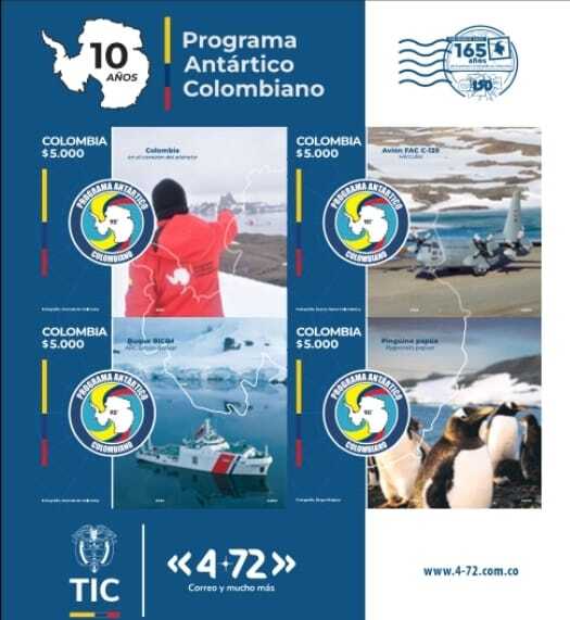 P) 2024 Colombia, 10th Anniversary Colombian Antarctic Program ...