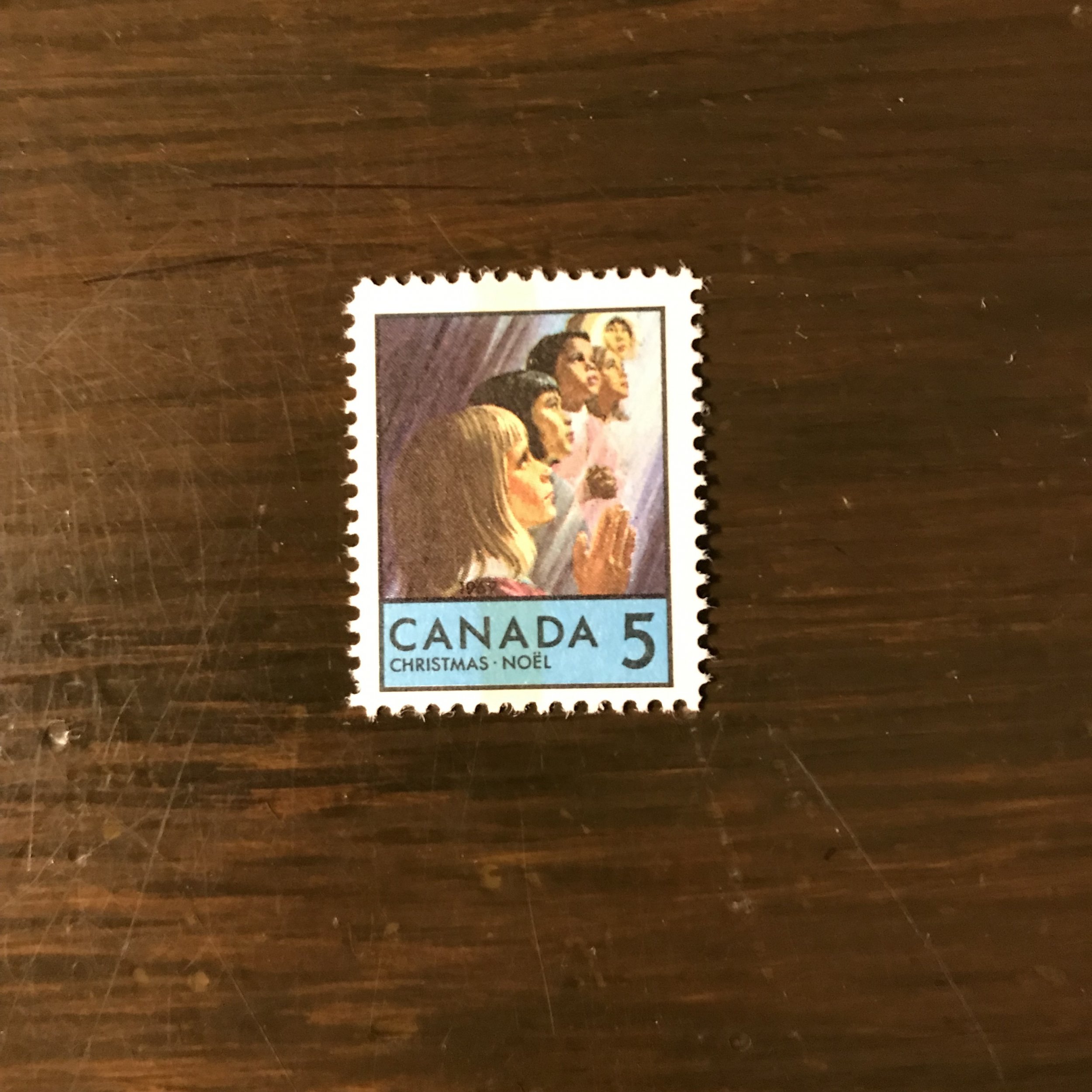 CANADA Scott 502p (Tagged) - 5¢ Children of Various Races (1) - MNH, XF ...