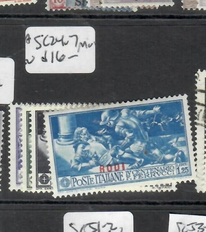 Rodi Italian Agean Island (P2310B) SC 24-7 MOG | Europe - Italy ...