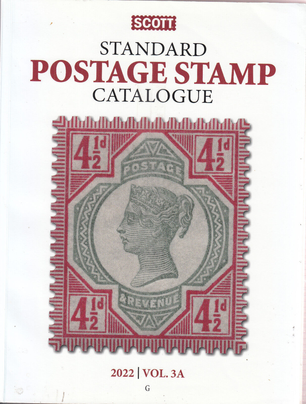 Scott catalogue - 2022 Vol.3A "G" | Publications & Supplies ...