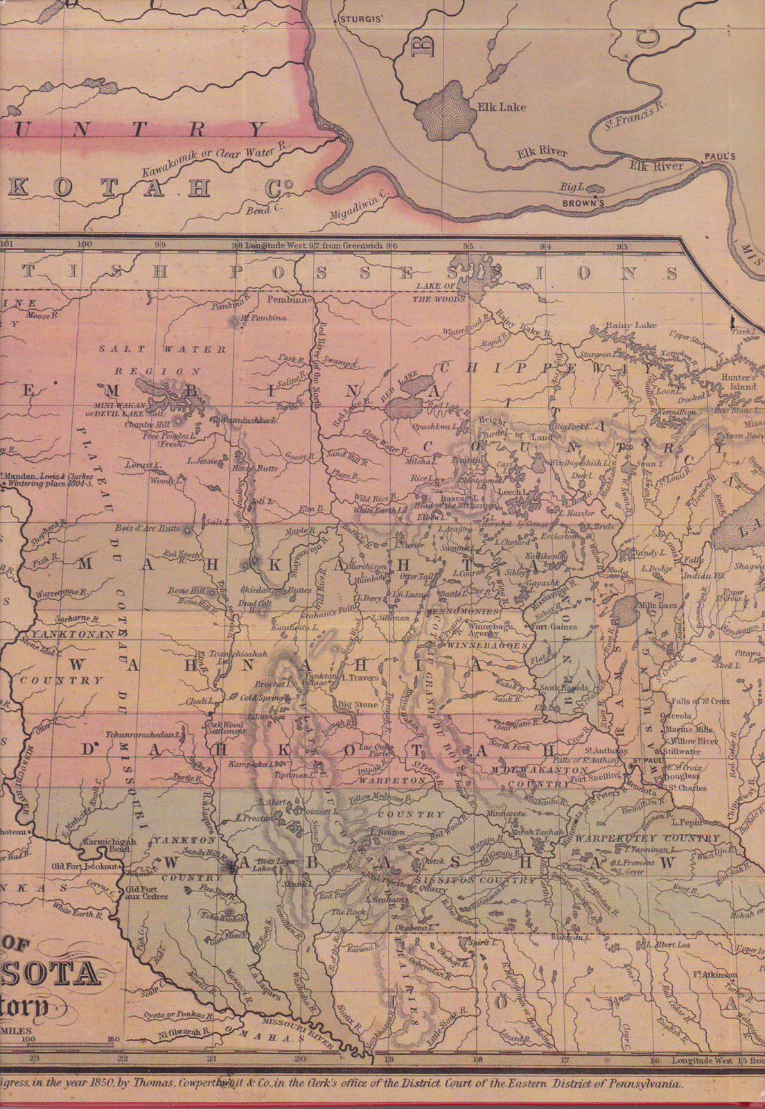 The Minnesota Territory in Postmarks, Letters & History, by Floyd ...