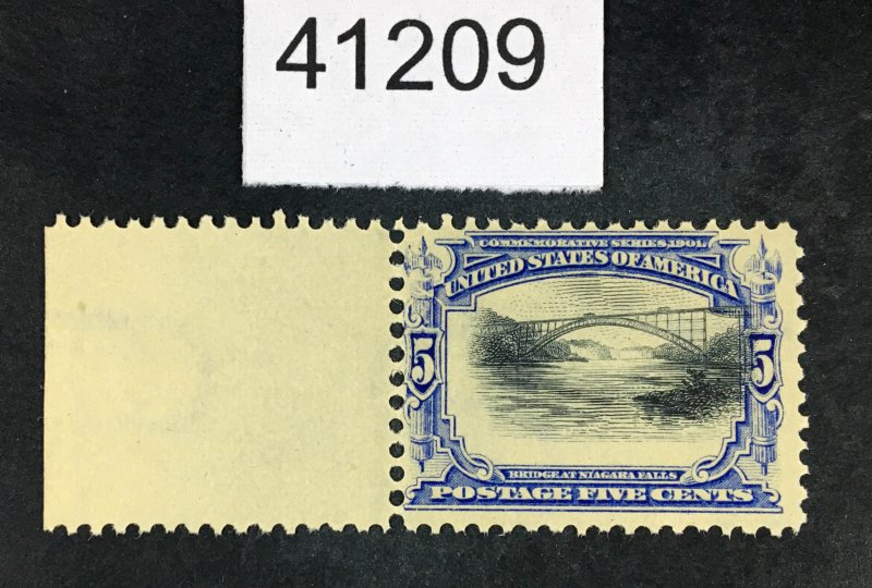 US Stamps # 297 VAR Vignete Shift Mint OG NH $200 LOT #41209 | United ...