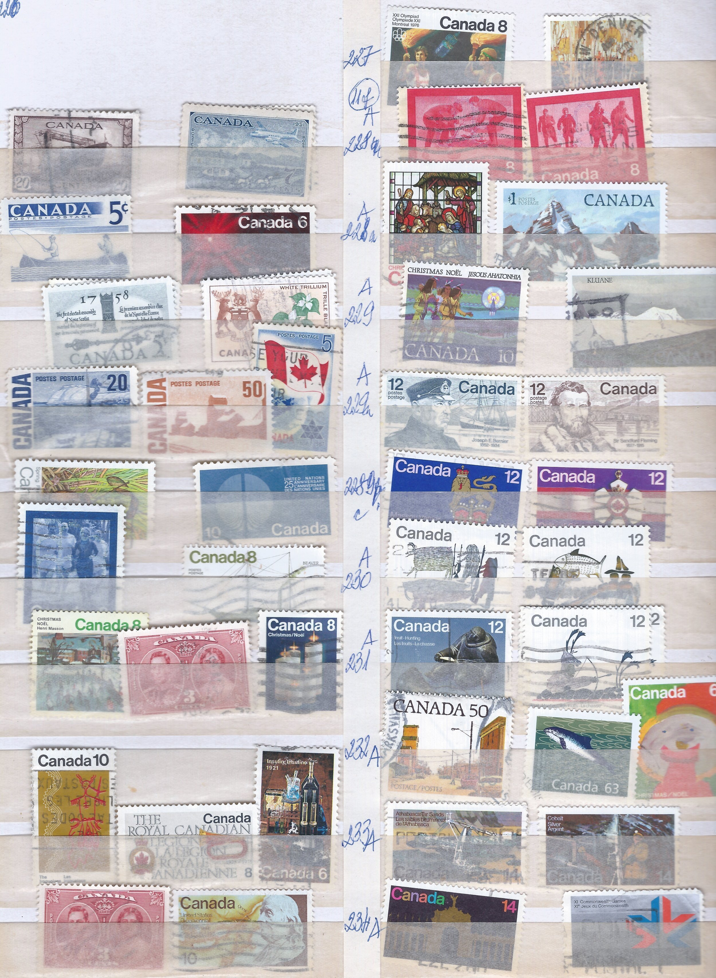 Canada Used Group 102 Stamps at a LOW Price | Canada, General Issue ...