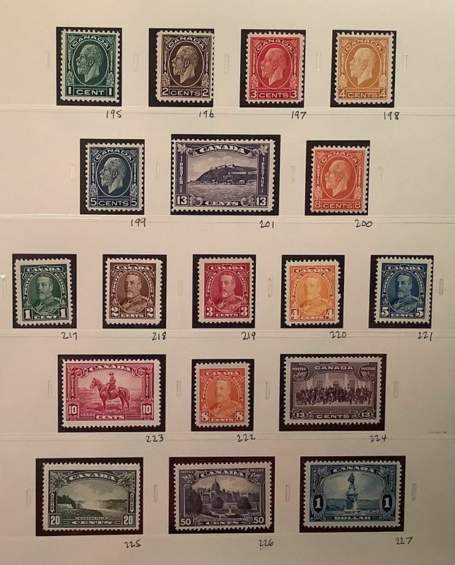 CANADA COLLECTION, Mint, 1851-2013, 8 SAFE Hingeless Albums, Scott ...