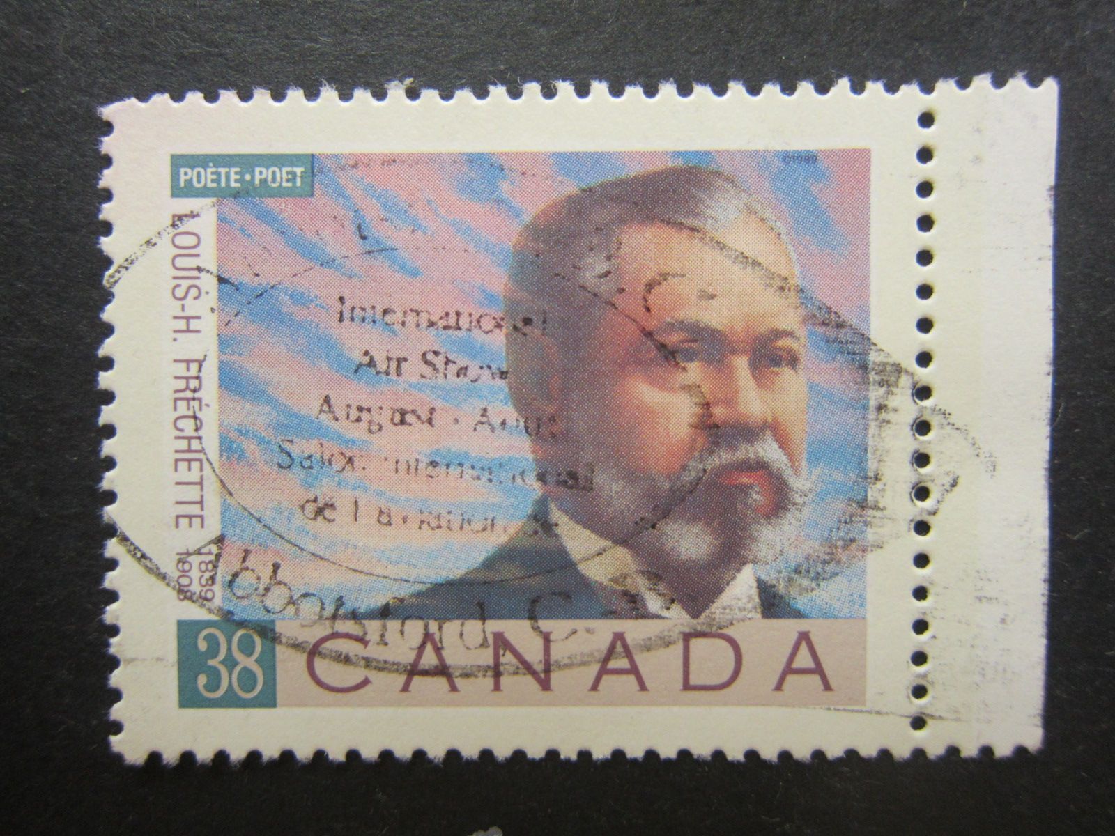 Canada #1243 CDS Cancel Canadian Poets very fine used {ca33} | Canada ...