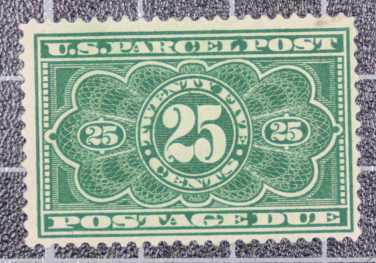 Scott JQ5 - 25 Cents Parcel Postage Due - OG MH - Nice Stamp - SCV ...