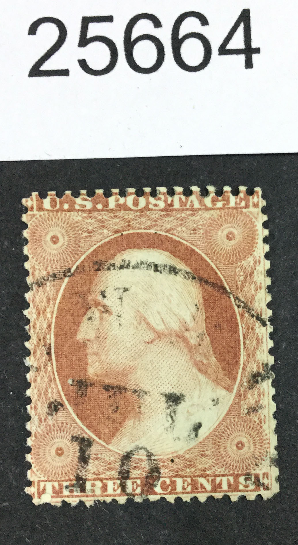 US Stamps #25 Used LOT #25664 | United States, General Issue Stamp ...