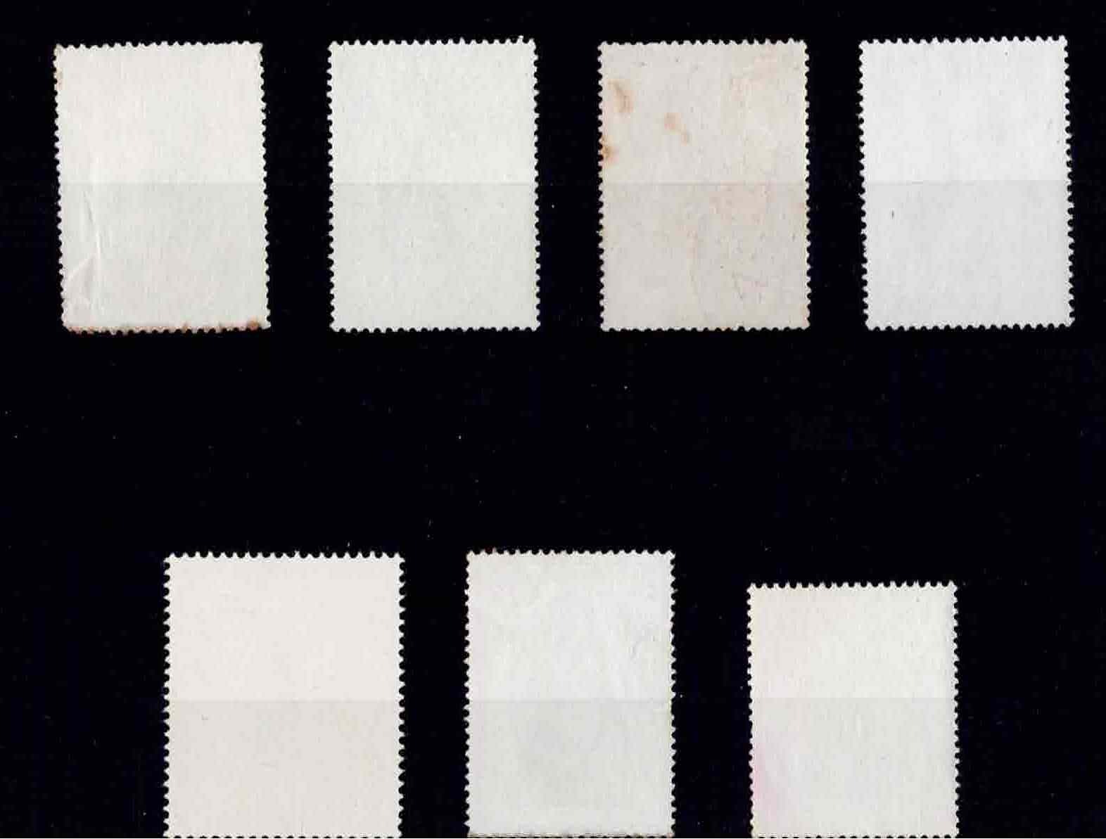 MACAO vintage collection 1968-70 USED Sc#416-22 Mf#419--25 7 stamps N ...