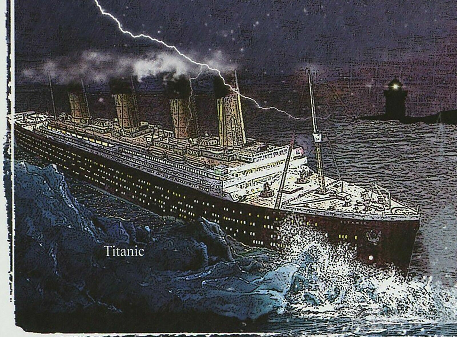 Cruise Ships Stamp Titanic AIDAaura Pacific Princess MV Aurora S/S MNH ...