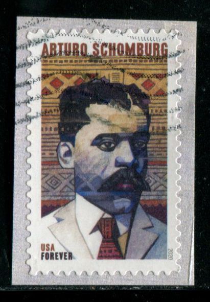 5472 US (55c) Voices of the Harlem Renaissance SA, used on paper ...