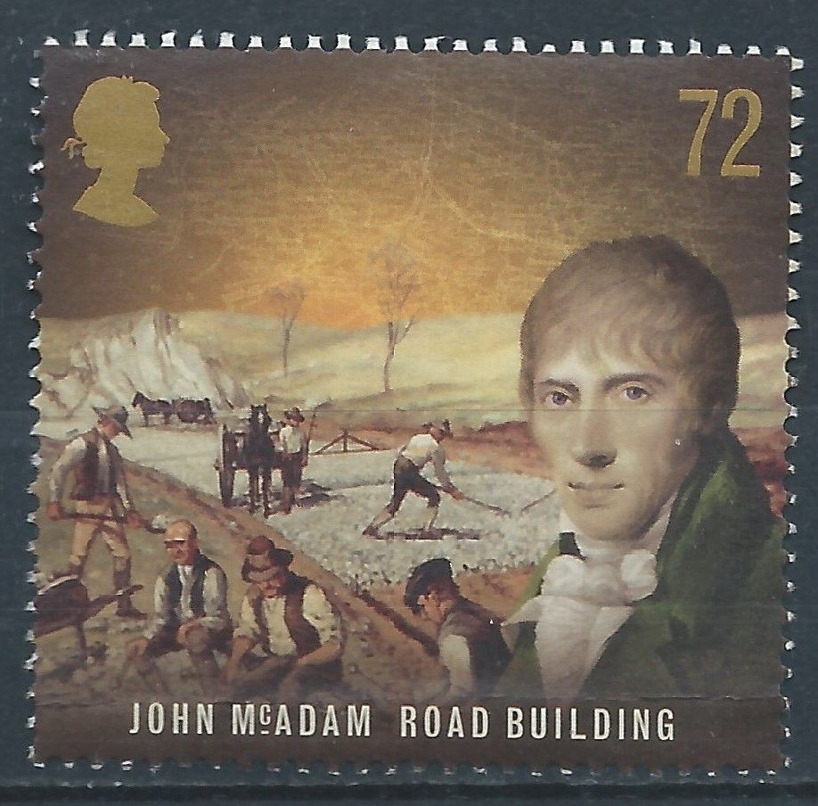 Great Britain 2009 - 72p Industrial Revolution (McAdam) - SG2923 used ...