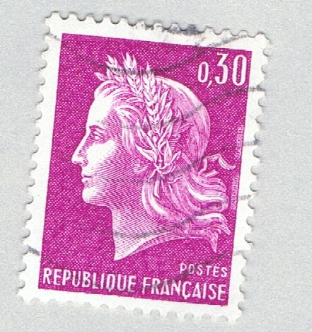 France 1198 Used Marianne by Cheffer 1967 (BP69034) | Europe - France ...