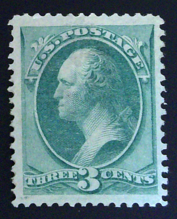 Scott #147 - VF - 3c Green - Washington - OG - 1870 | United States ...