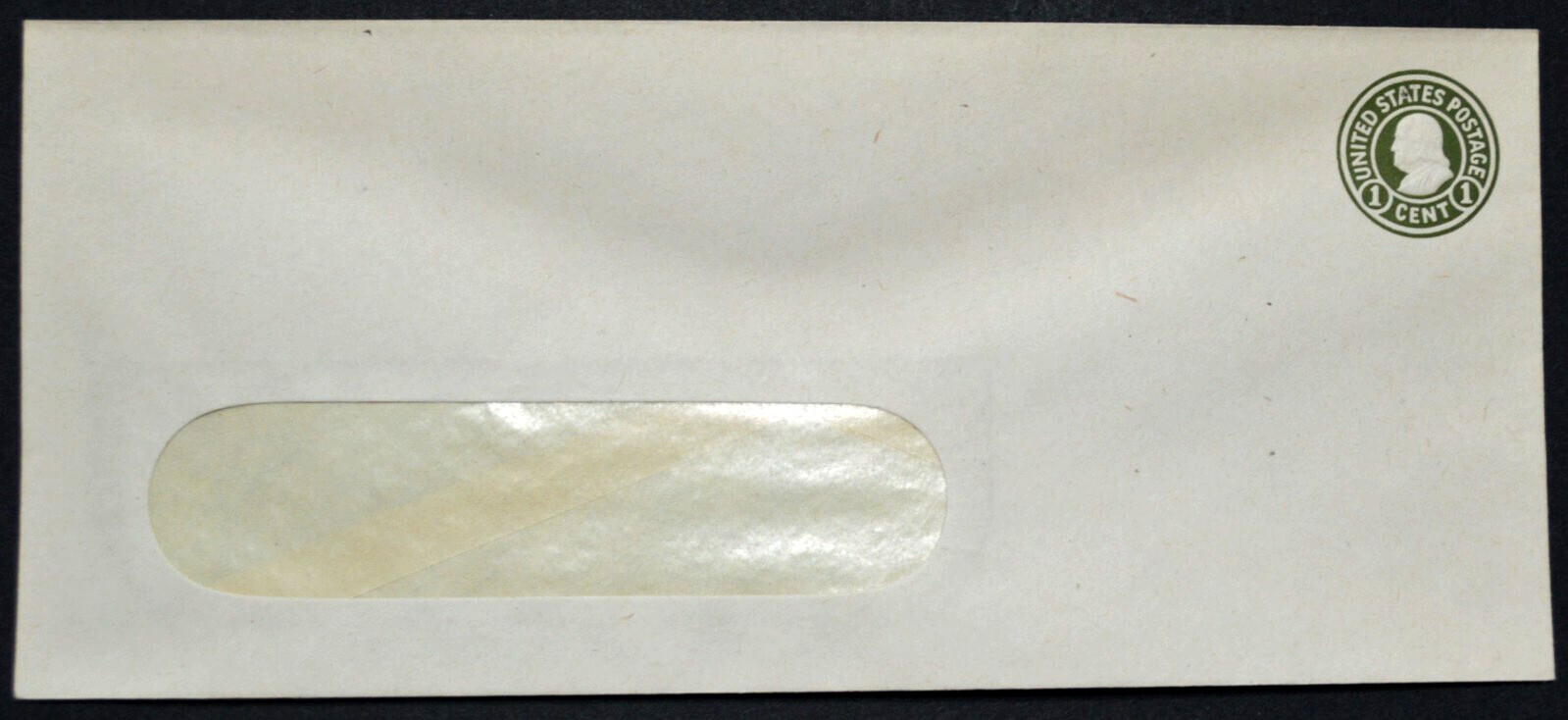 1917 US Sc. #U420 die 5 stamped window envelope, mint, good to very ...