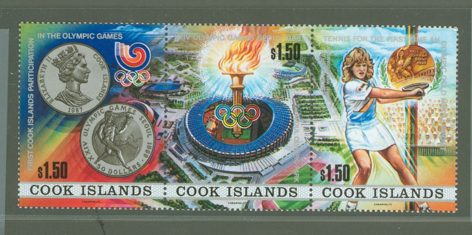 Cook Islands #998 Single (Complete Set) (Olympics) | Australia ...