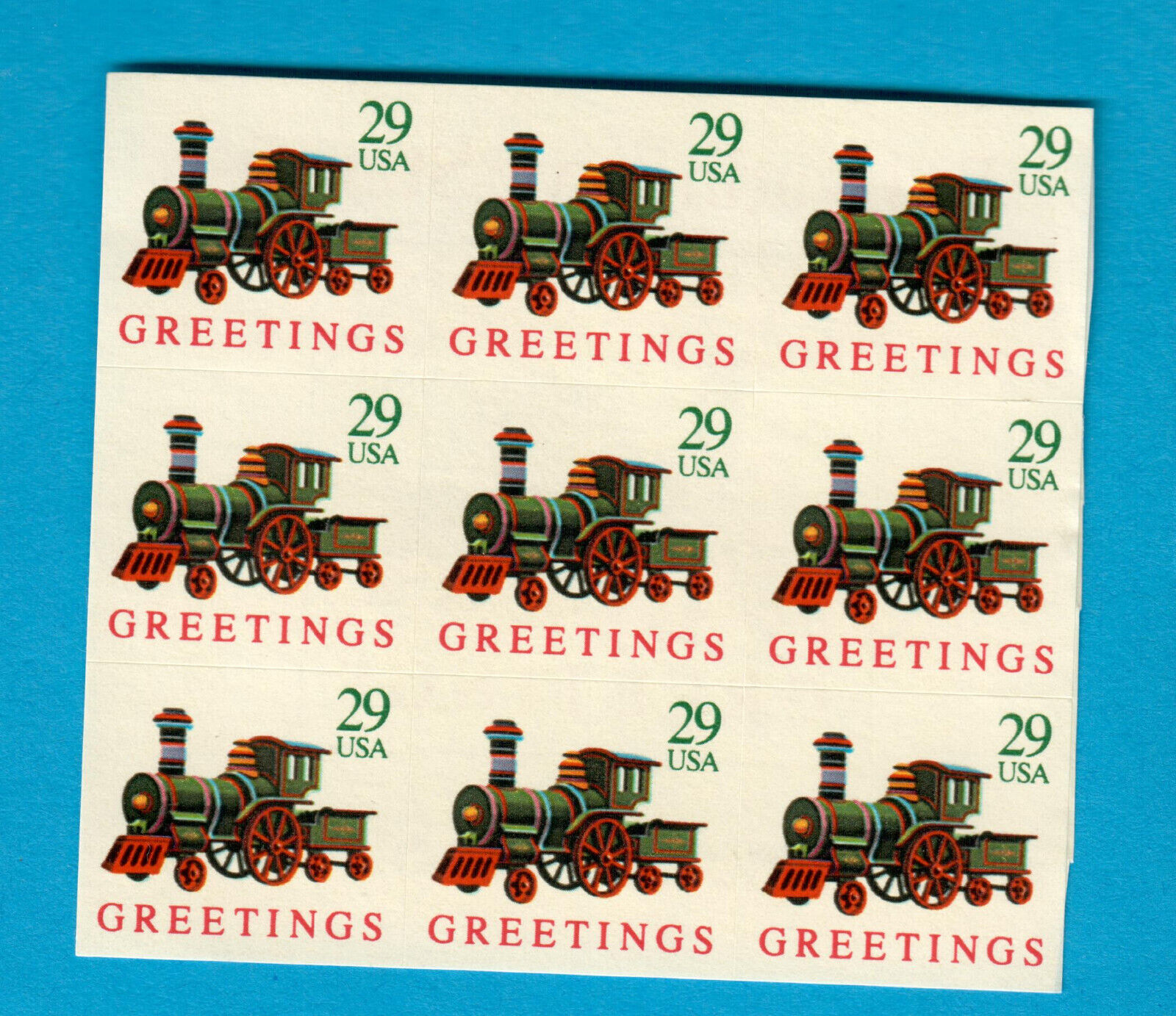 2719 Block of 9 MNH | United States, General Issue Stamp / HipStamp