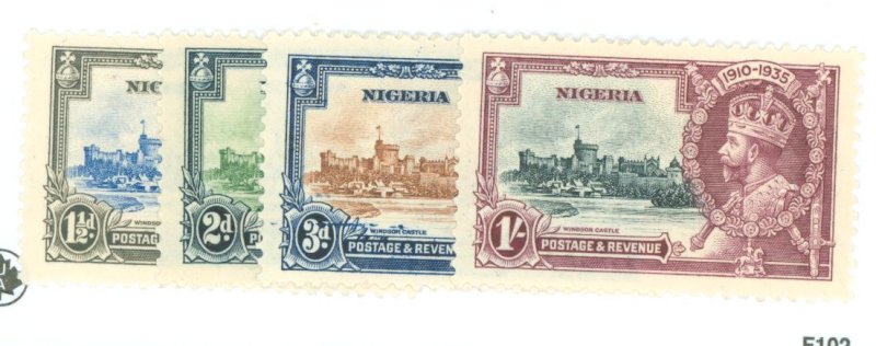 Nigeria #34-37 Unused Single (Complete Set) | Africa - Nigeria, Stamp ...
