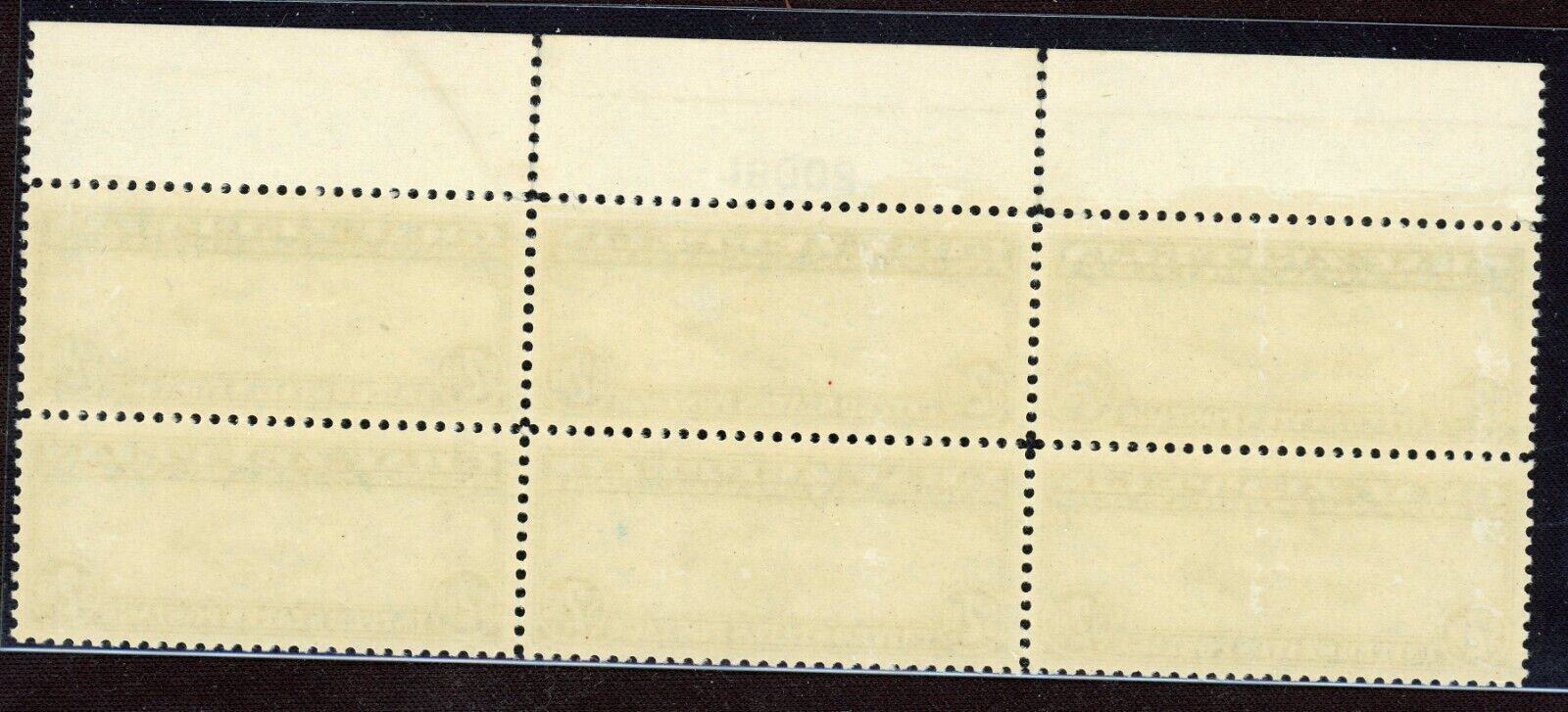SC #C15 Zeppelin TOP Plate Block Mint XF OG NH Tiny Mark on Margin SCV ...