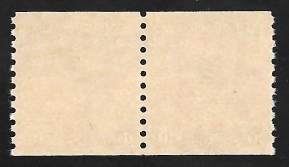 CANAL ZONE 161 10 cents General Hodges, Coil Pair Mint OG NH VF ...