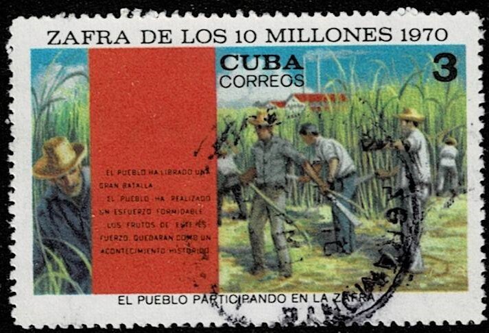 1970 Cuba Scott Catalog Number 1539 Used | Caribbean - Cuba, General ...